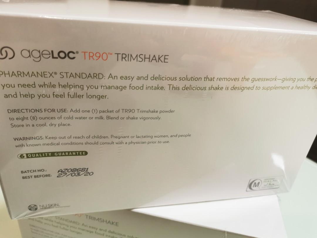 Ageloc TR90 trimshake chocolate on Carousell