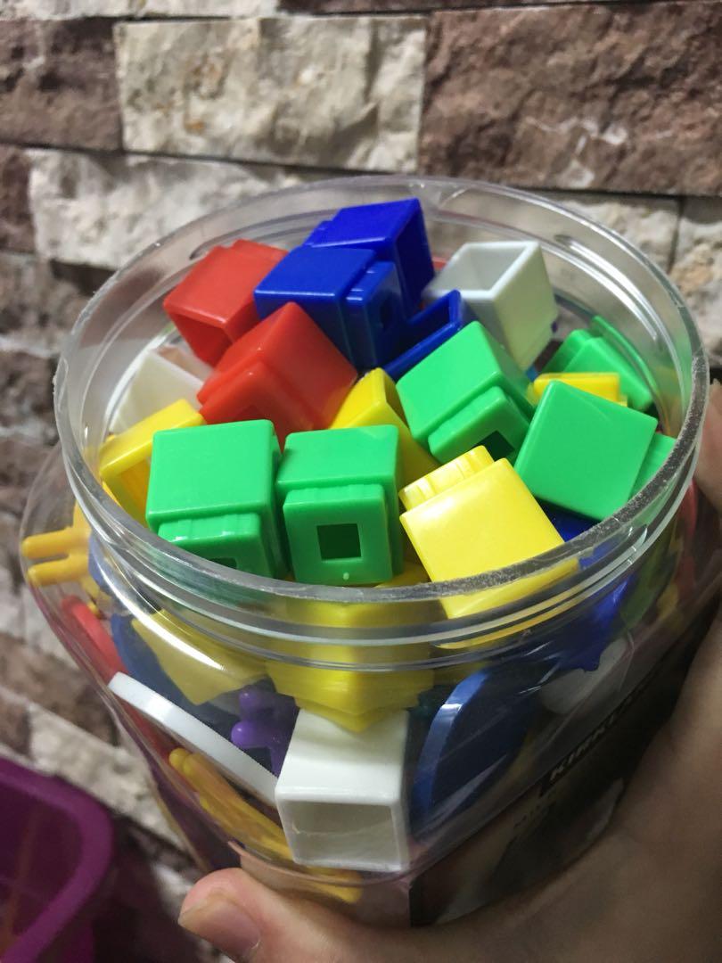 Assorted Math Cubes and Manipulatives Learning Educational, Babies ...