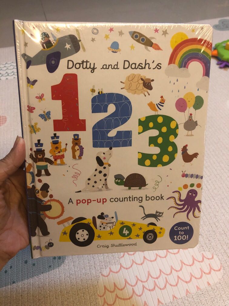 BNIP: 123 - A Pop Up Counting Book, Hobbies & Toys, Books & Magazines ...