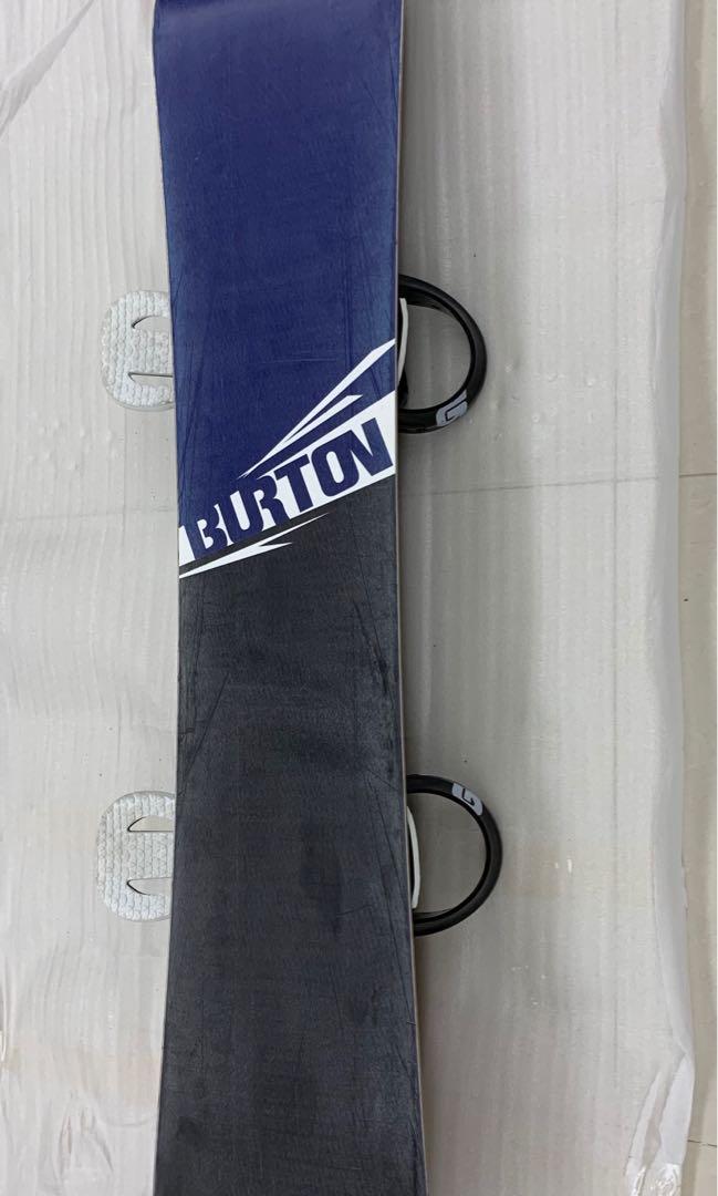 Burton 154 snowboard and burton custom binding, Sports Equipment ...