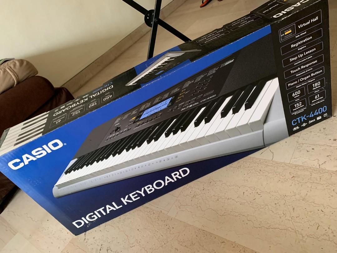 Casio Keyboard with Stand, Hobbies & Toys, Music & Media, Musical ...