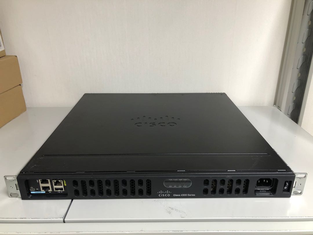 Cisco 4331 Router, 電腦＆科技, 電腦周邊及配件, Wifi及上網相關產品 - Carousell