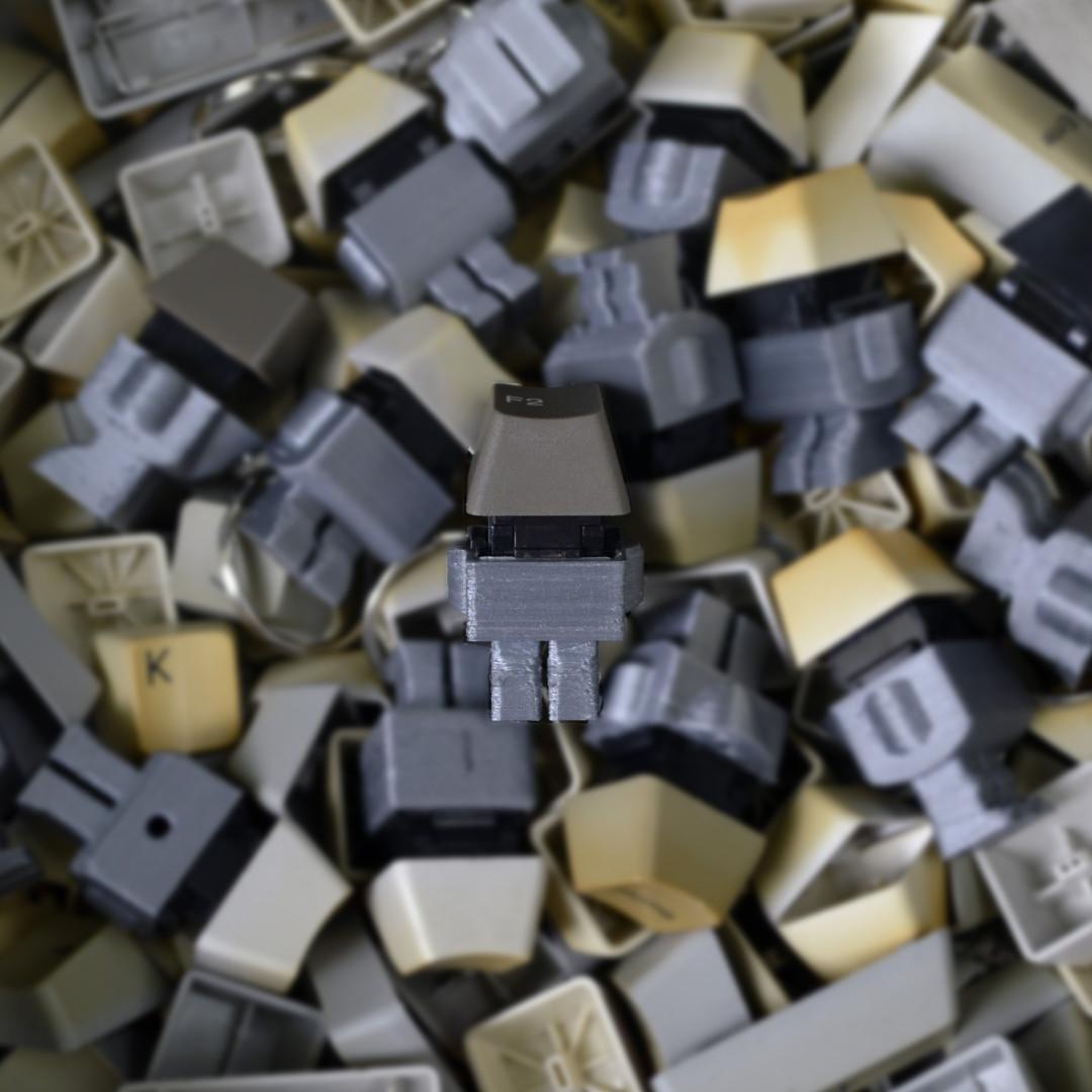 Clicky Fidget Mini Toy Robot For Stress Relief Fidget Anti Anxiety ...