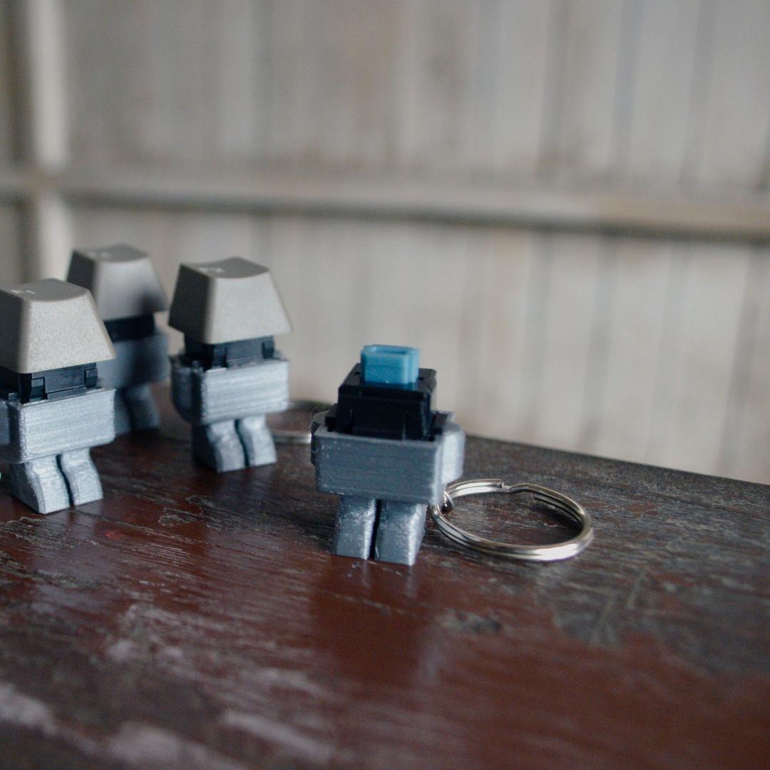 Clicky Fidget Mini Toy Robot For Stress Relief Fidget Anti Anxiety ...