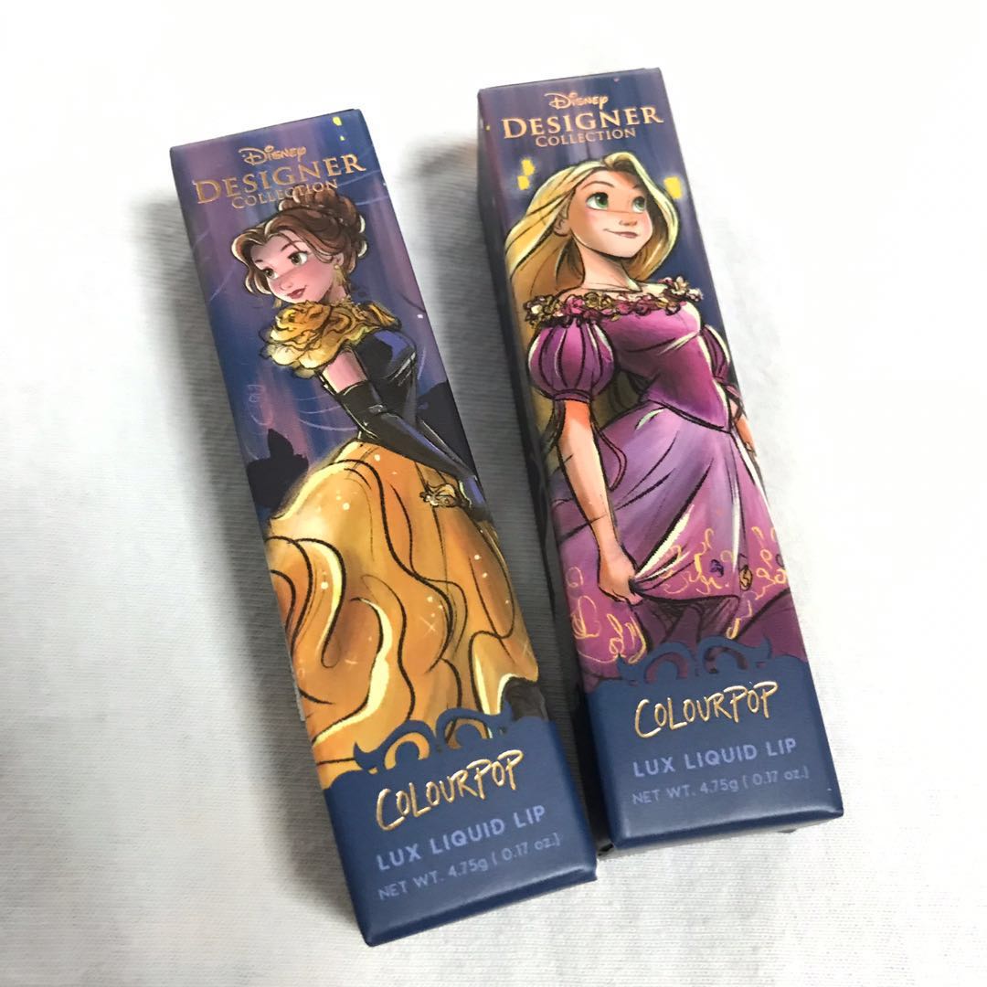 Colourpop X Disney Part 3 Lux Liquid Lipstick (Beast & Flynn), Beauty ...