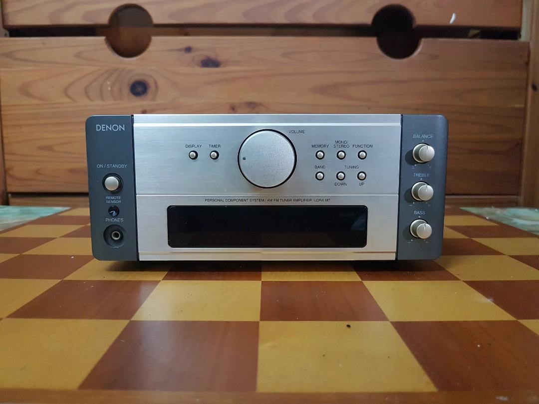 Denon Intergrated Amplifier with Tuner (UDRA-M7), Audio, Soundbars, Speakers & Amplifiers on ...