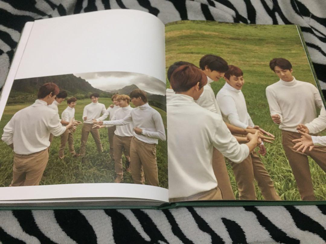 EXO Photobook - PRESENT; gift, Hobbies & Toys, Music & Media, Music ...