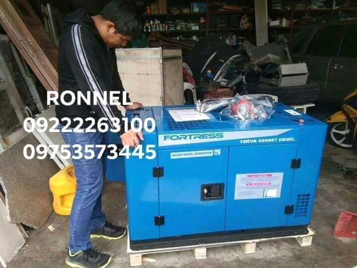 FORTRESS 12kva Watercooled Silent Type Diesel Generator Set, Looking ...