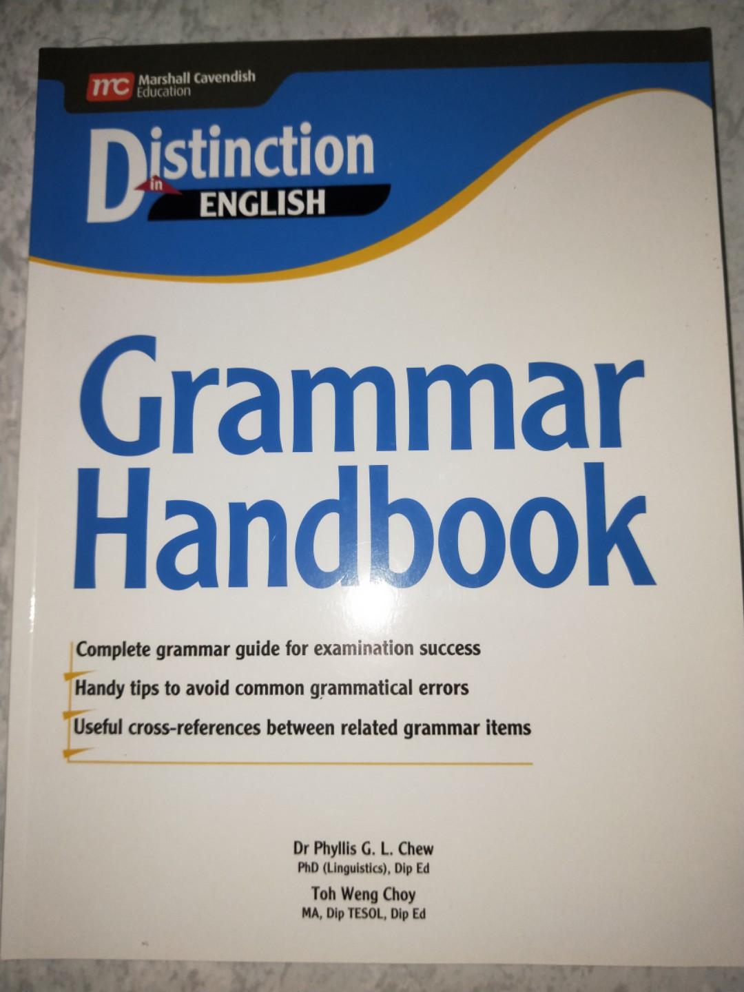 GRAMMAR HANDBOOK, Hobbies & Toys, Books & Magazines, Assessment Books ...