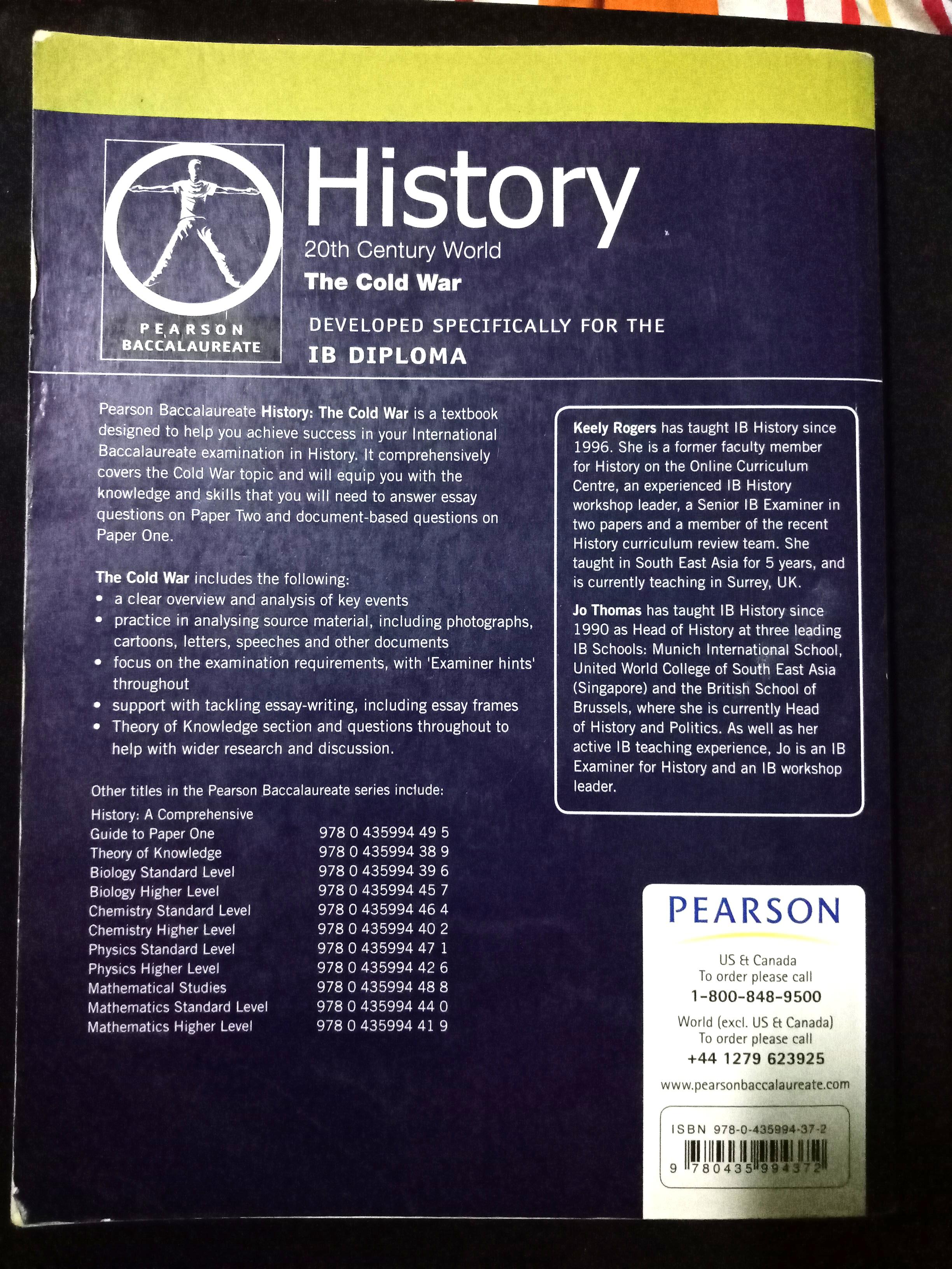 History IB DIPLOMA cold war textbook, Hobbies & Toys, Books & Magazines ...