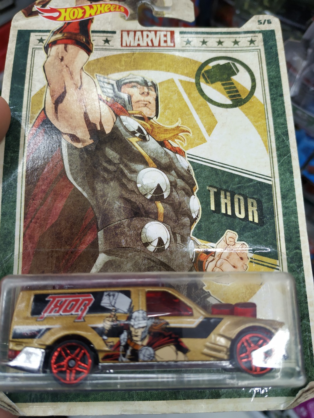 Hot wheels marvel edition Thor truck, Toys & Collectibles, Mainan di ...