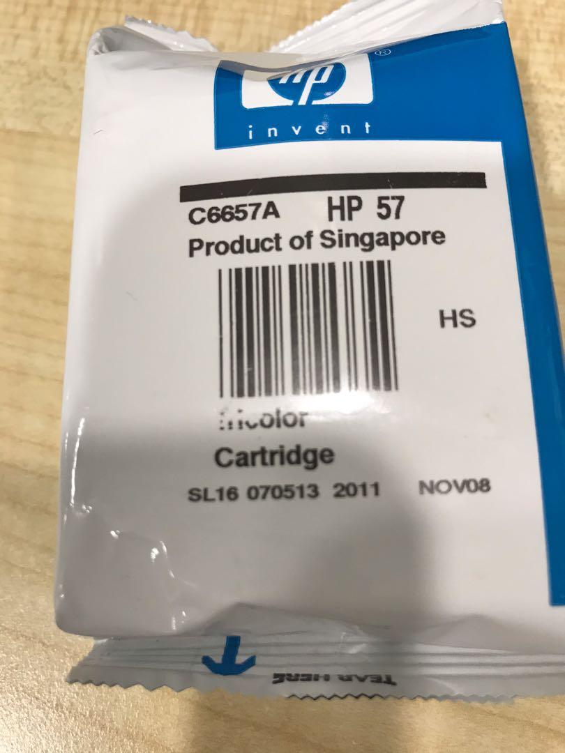Hp 57 C6657A Tri color cartridge, Computers & Tech, Printers, Scanners ...