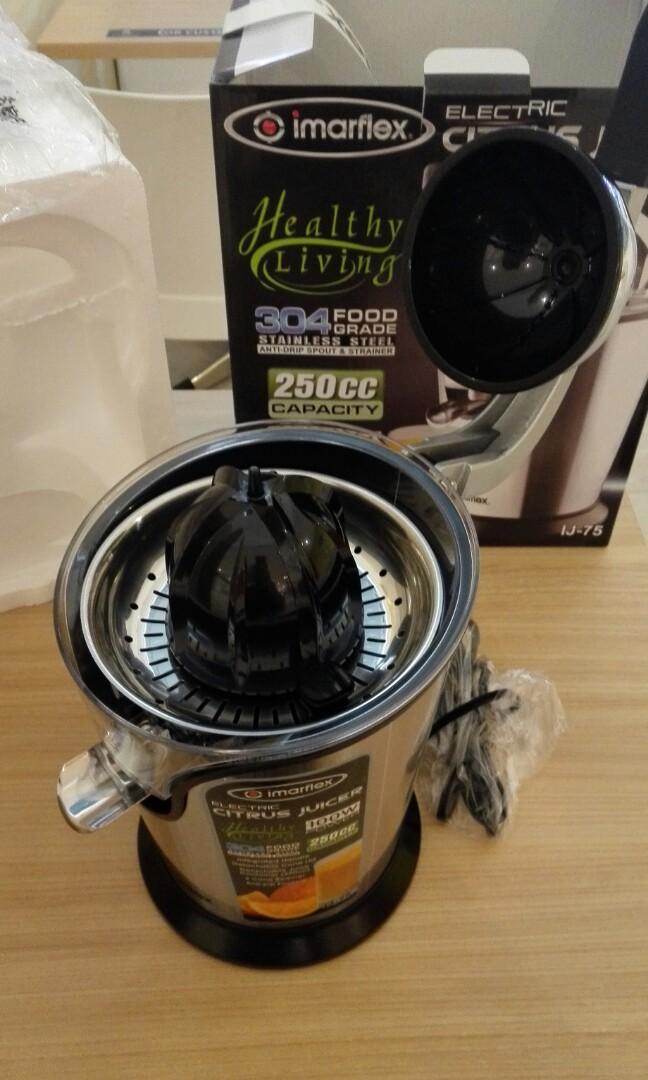 Imarflex Citrus Juicer, Furniture & Home Living, Kitchenware ...