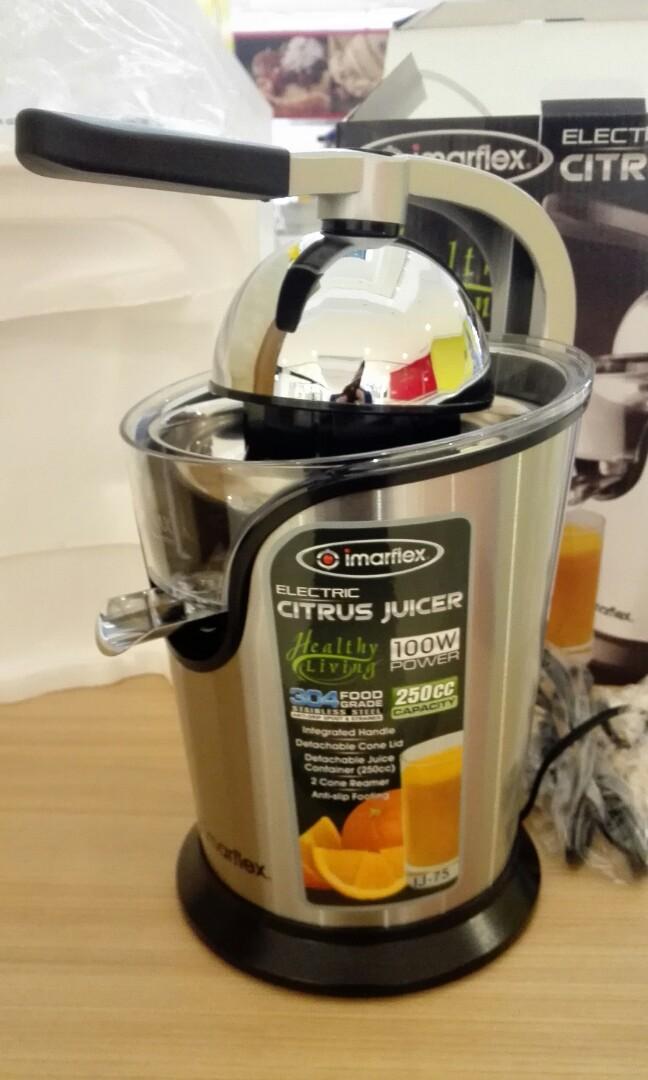 Imarflex Citrus Juicer, Furniture & Home Living, Kitchenware ...