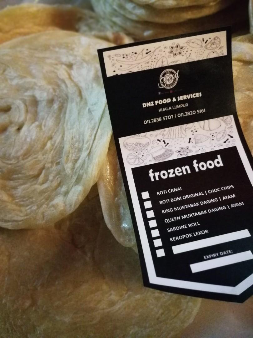 Instant Roti Canai dan roti Bom, Food & Drinks, Packaged & Instant Food ...