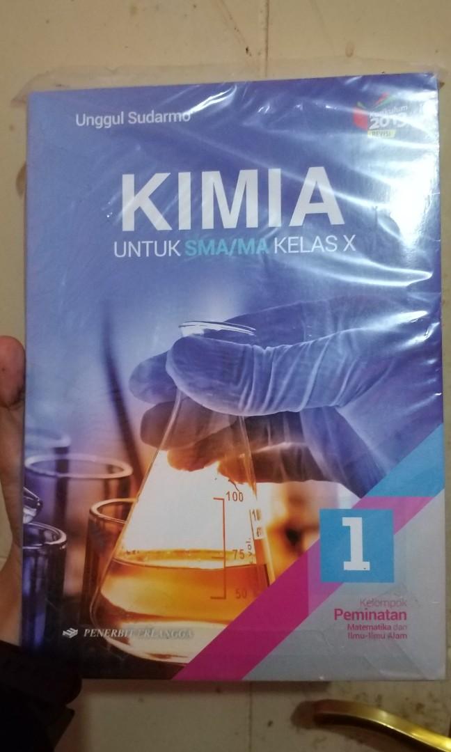 Kimia Kelas 10 Penerbit Erlangga, Buku & Alat Tulis, Buku Pelajaran di ...