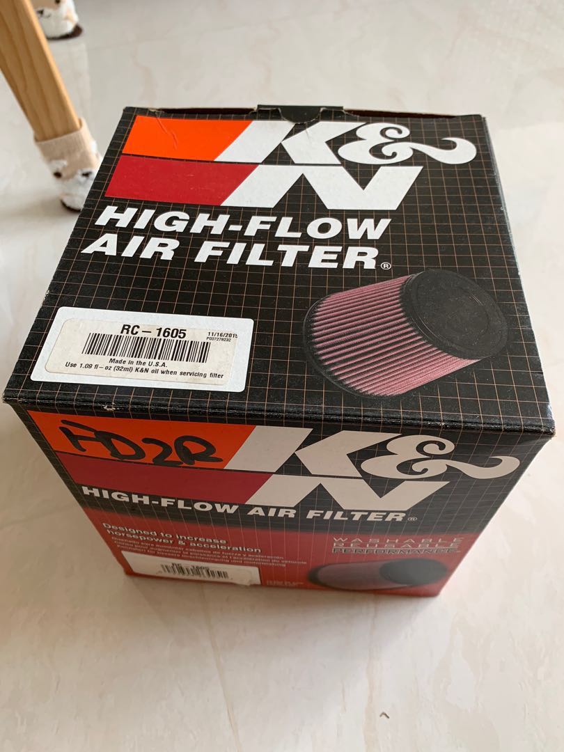 KNN open pod air filter Honda Civic Type R FD2R, Car Accessories ...