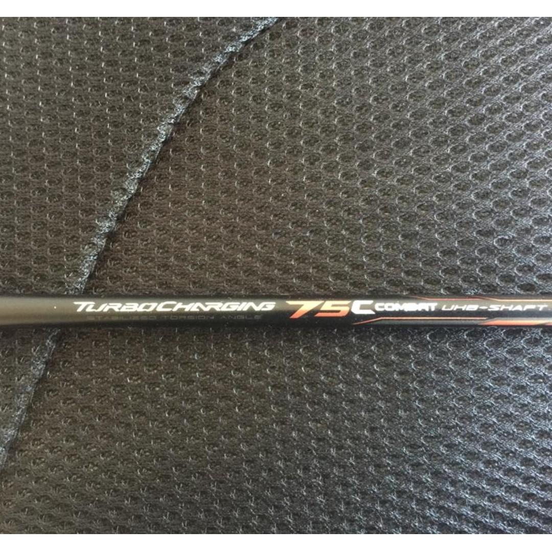 Li Ning Turbocharging 75C (TC 75 Combat) pro badminton racquet, Sports ...