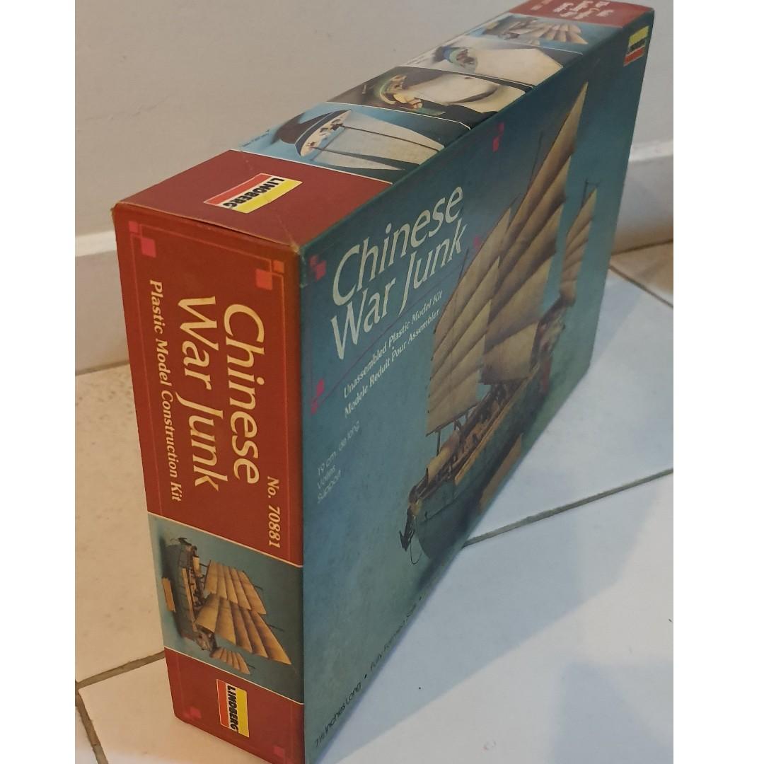 Lindberg Chinese War Junk #70881 1:110 scale Plastic Model Kit, Hobbies ...