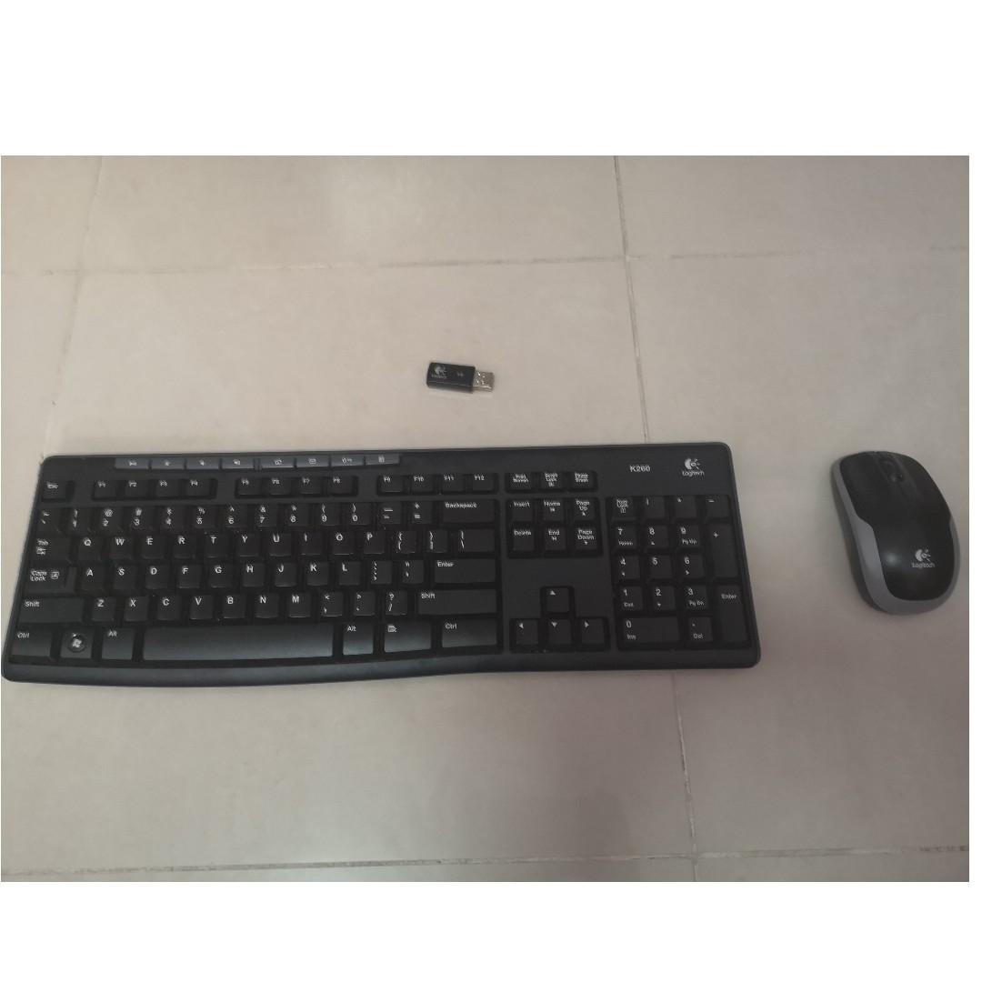 Logitech Wireless Keyboard K260, Computers & Tech, Parts & Accessories ...