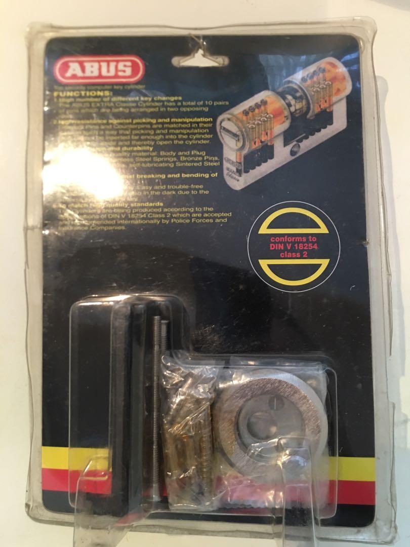 (New) ABUS 德國電腦匙老虎鎖 key lock, 傢俬＆家居, 其他, 家居改善及收納用品 - Carousell