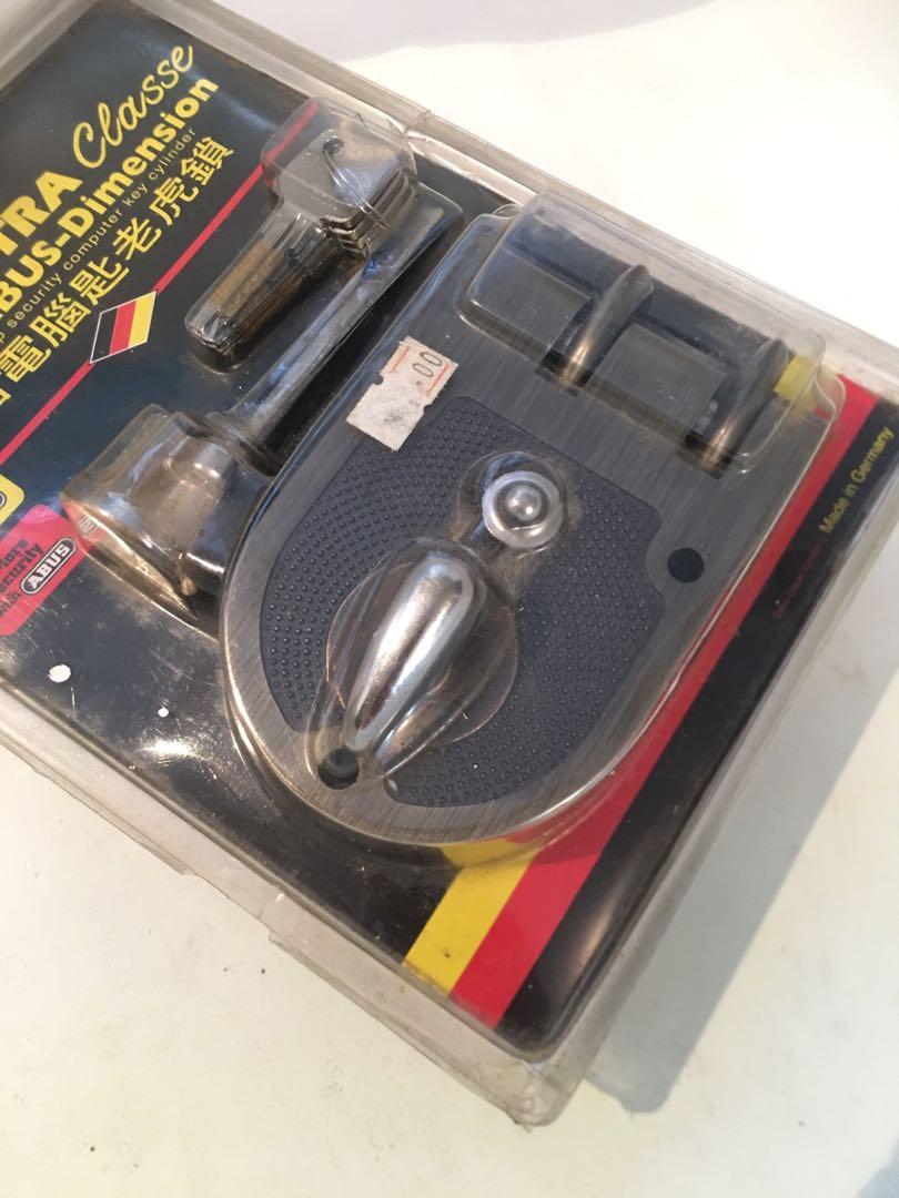 (New) ABUS 德國電腦匙老虎鎖 key lock, 傢俬＆家居, 其他, 家居改善及收納用品 - Carousell