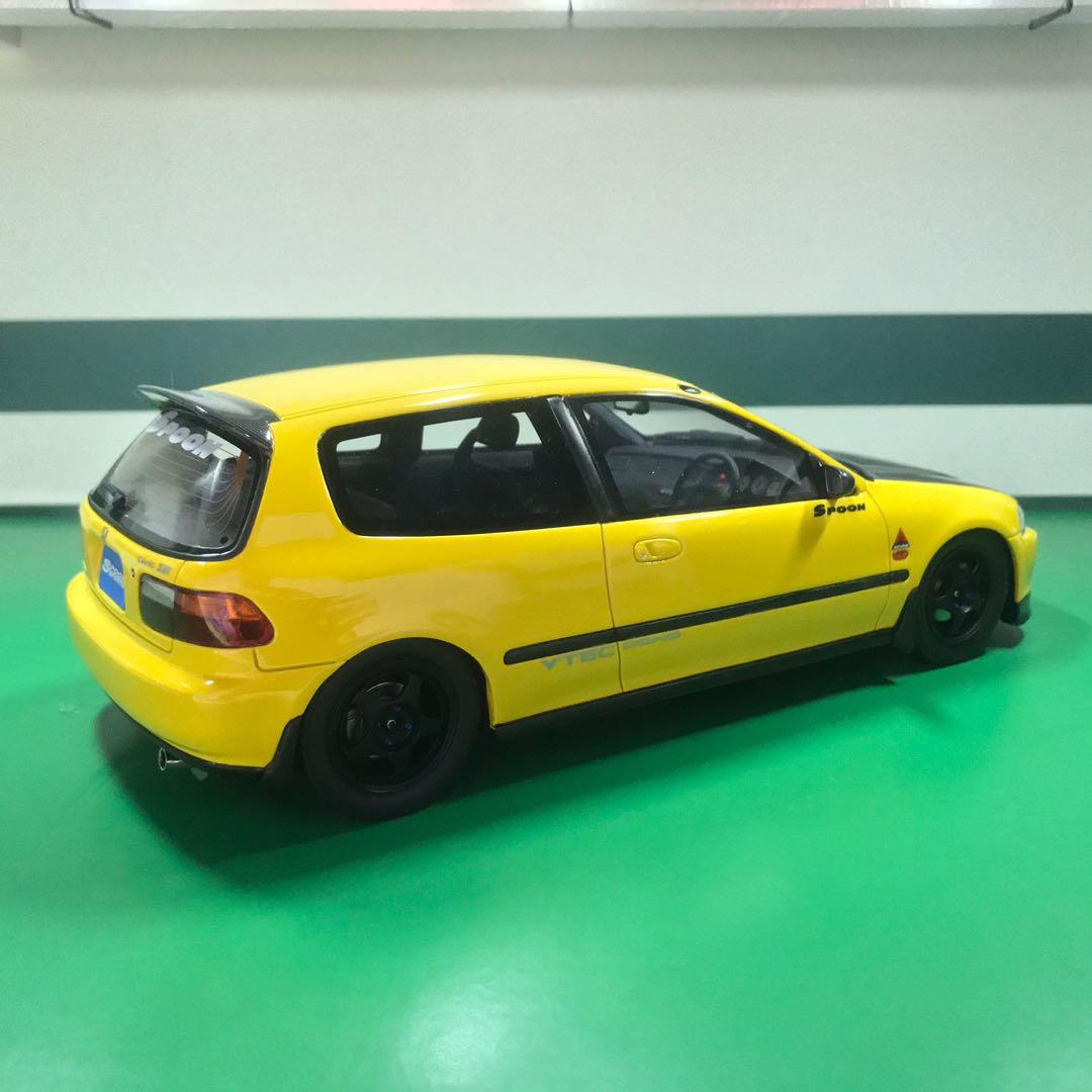 Ottomobile Spoon Honda Civic EG6 SiR II 1:18, Hobbies & Toys, Toys ...