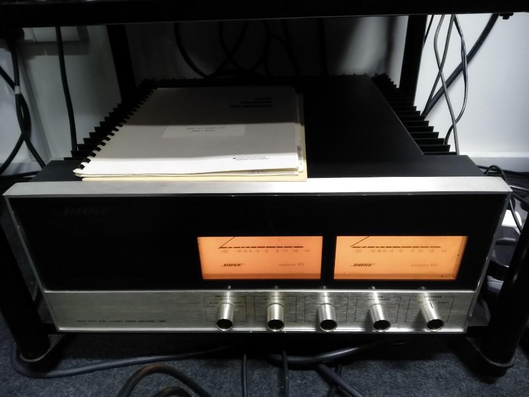 Rare Bose 1801 power amplifier with original packing box, Audio, Other ...