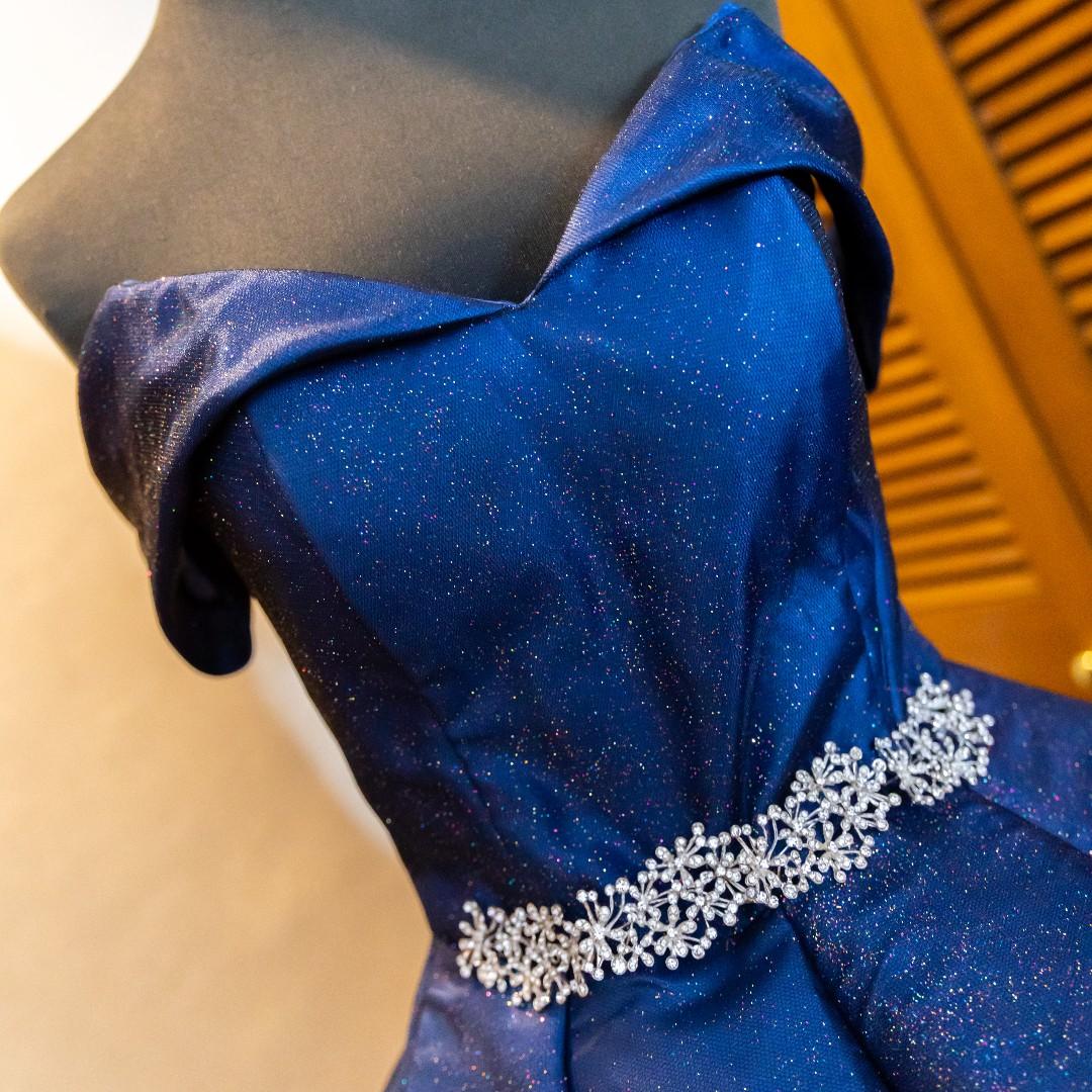 Royal Blue Debut Gown, Women's Fashion, Dresses & Sets, Evening dresses ...