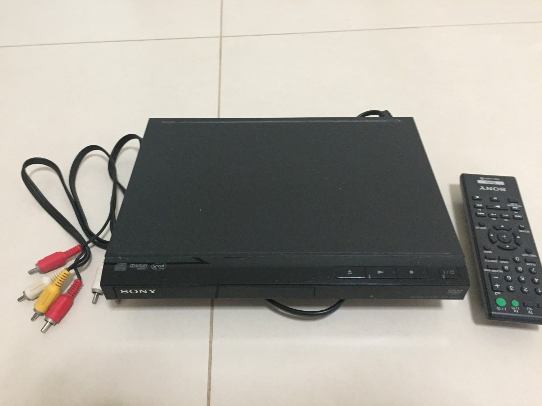 Sony dvd player, TV & Home Appliances, TV & Entertainment, Blu-Ray & Media Players on Carousell