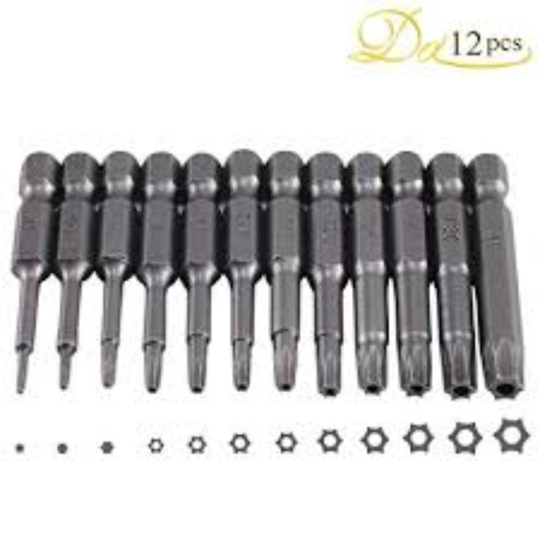 Torx Screw Bit 25mm Long, Commercial & Industrial, Construction Tools ...
