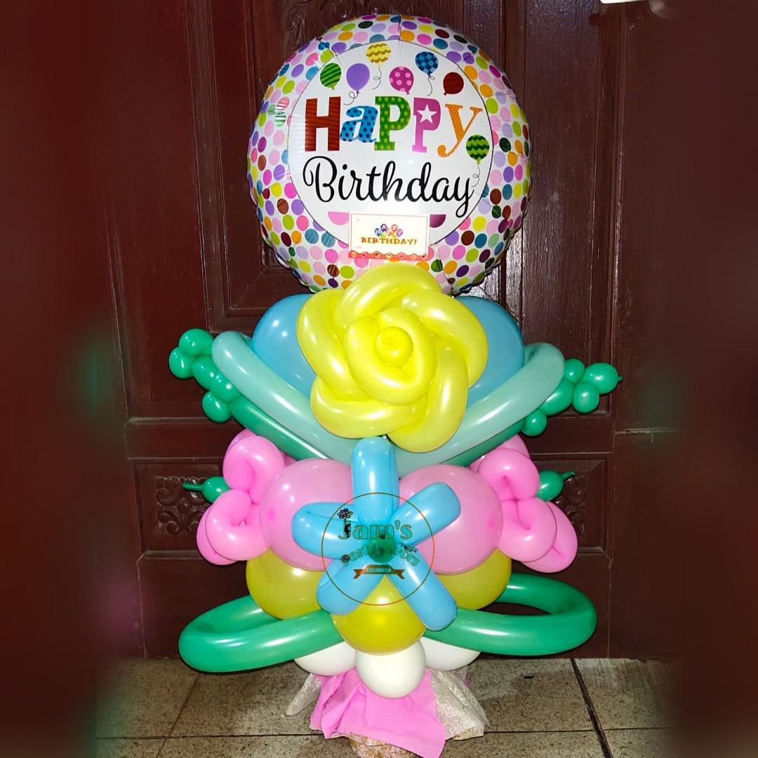 Unique balloon bouquet, personalized balloon designs, birthday balloons ...