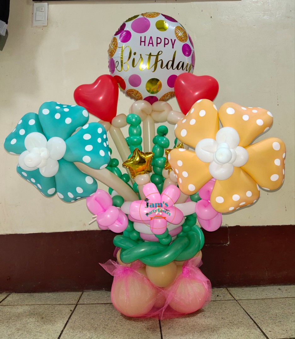 Unique balloon bouquet, personalized balloon designs, birthday balloons ...