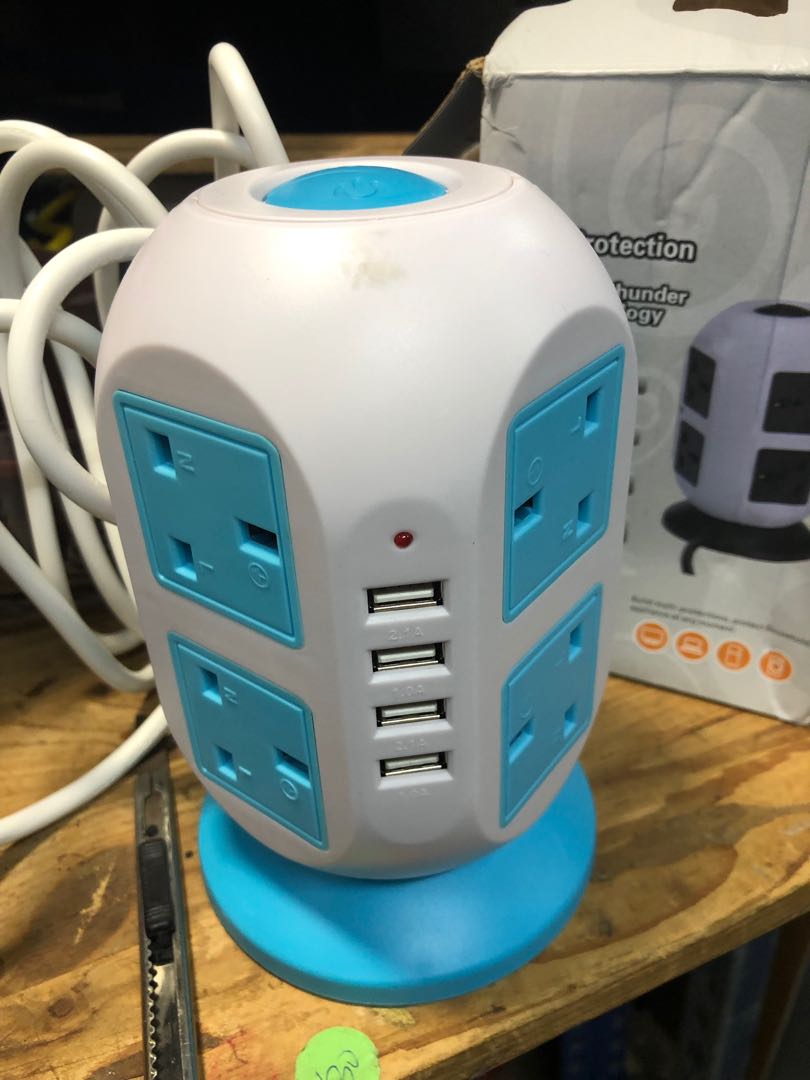 Vertical multi socket, Everything Else on Carousell