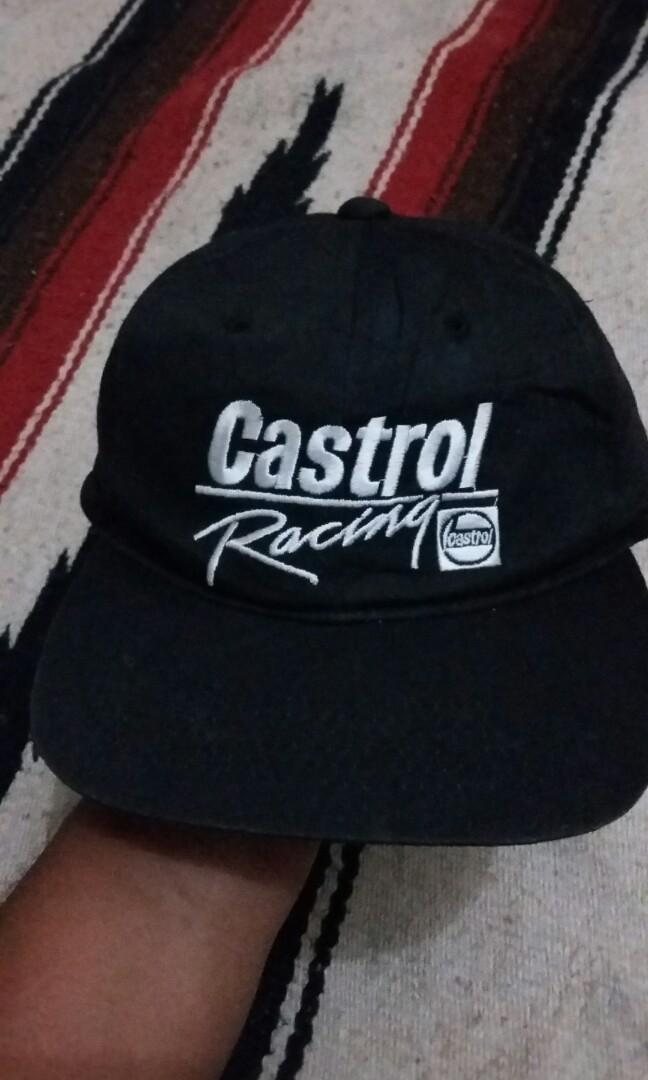 Vintage Castrol Racing cap, Men's Fashion, Watches & Accessories, Cap & Hats on Carousell