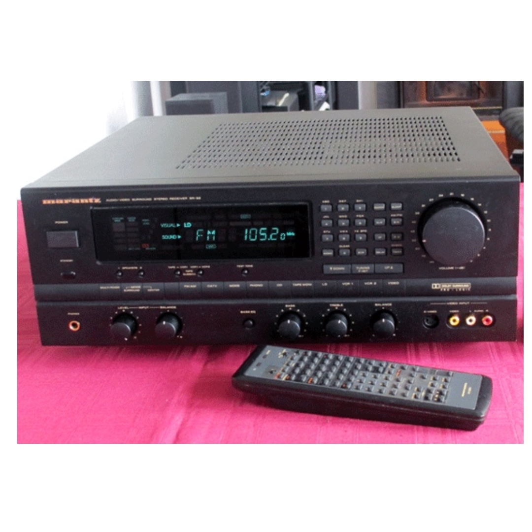 VINTAGE USED: MARANTZ SR-92K DOLBY SURROUND RECEIVER, Audio, Soundbars ...