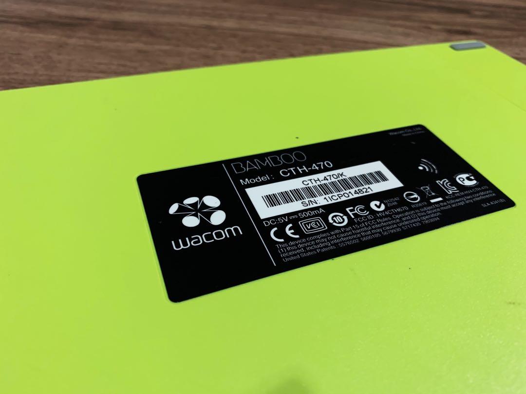 Wacom Bamboo CTH470, Computers & Tech, Laptops & Notebooks on Carousell