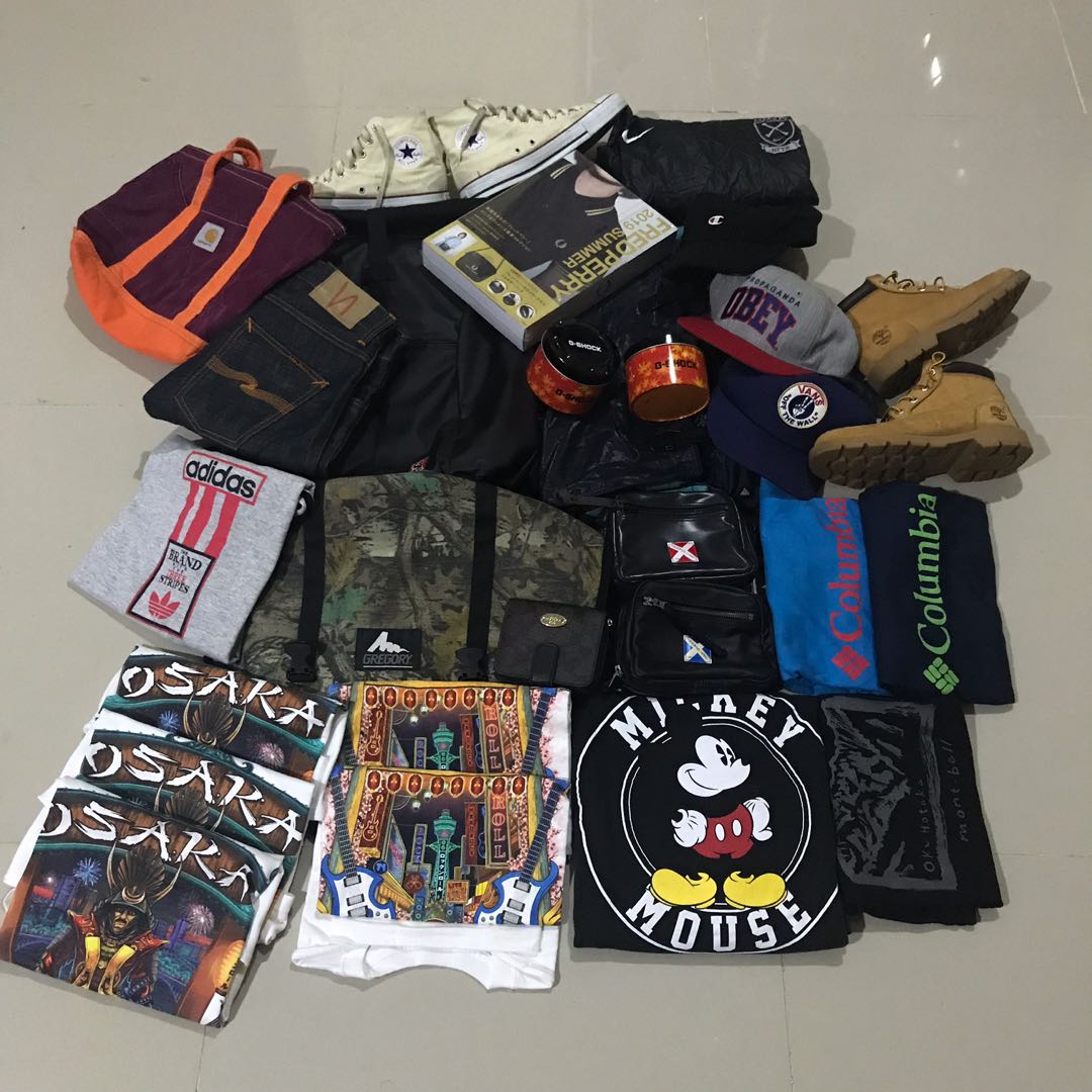 Adidas Nike Timberland Gregory Chrome, Men's Fashion, Tops & Sets ...