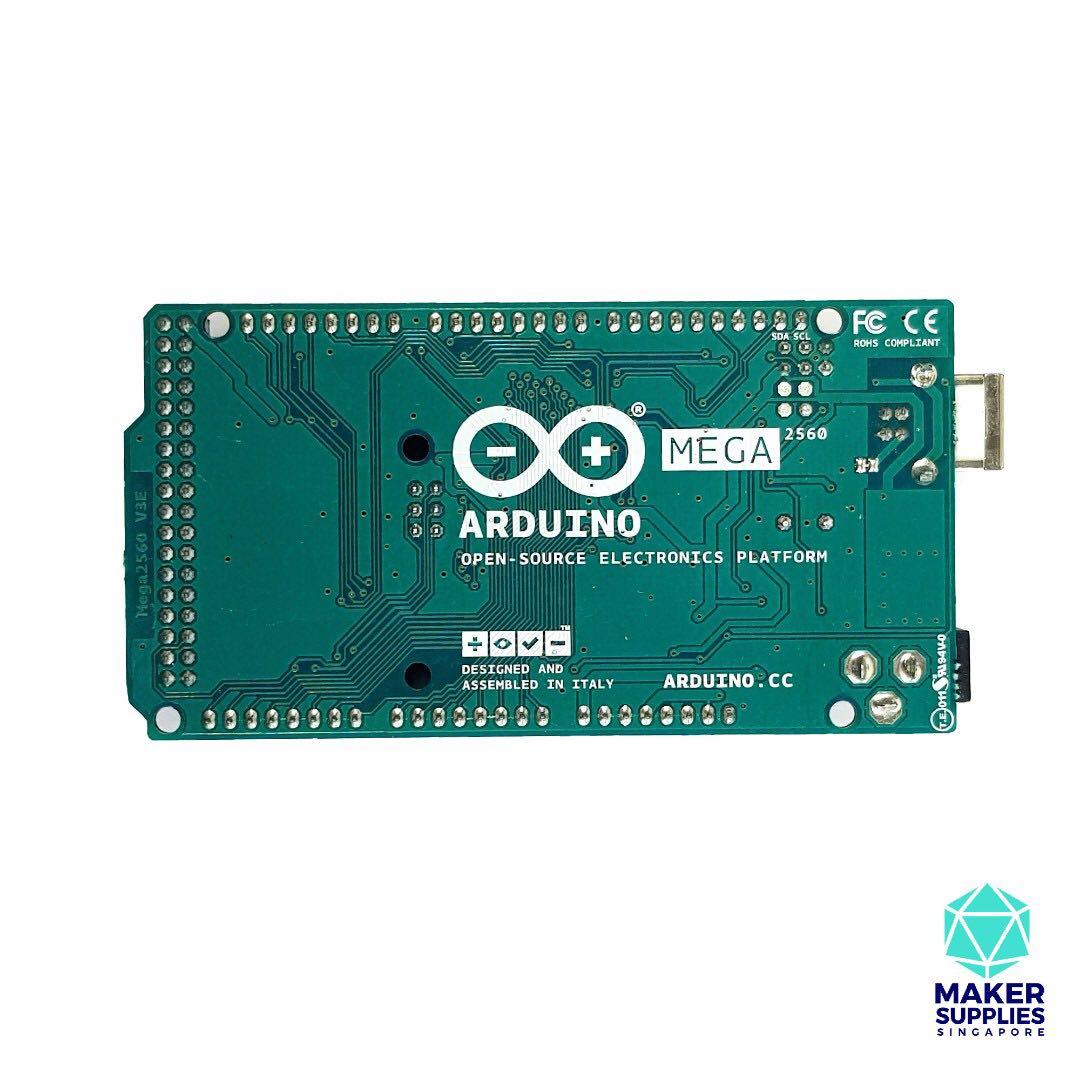 Arduino Mega 2560 Rev 3 (Official) - MakerSupplies SG, Computers & Tech ...