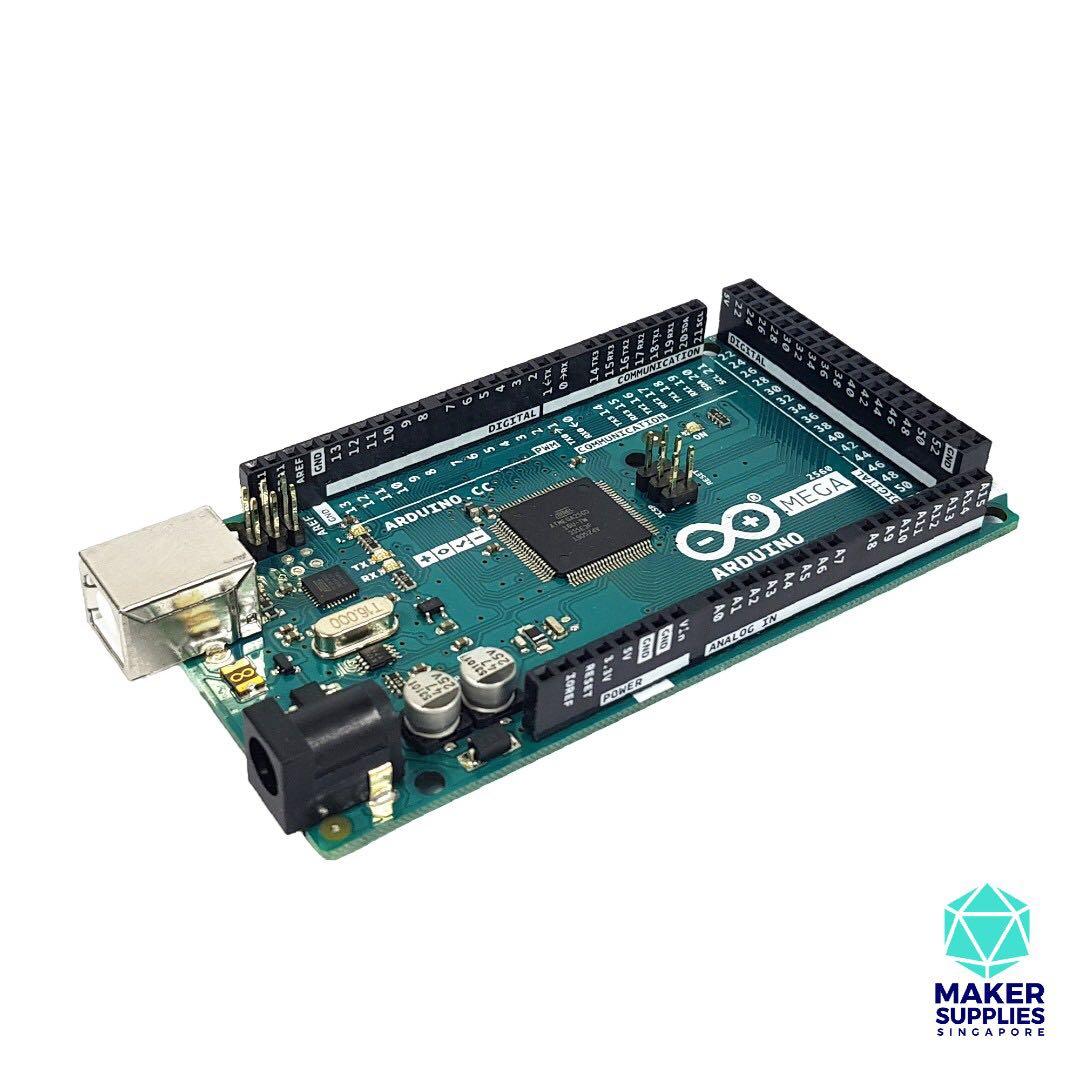 Arduino Mega 2560 Rev 3 (Official) - MakerSupplies SG, Computers & Tech ...