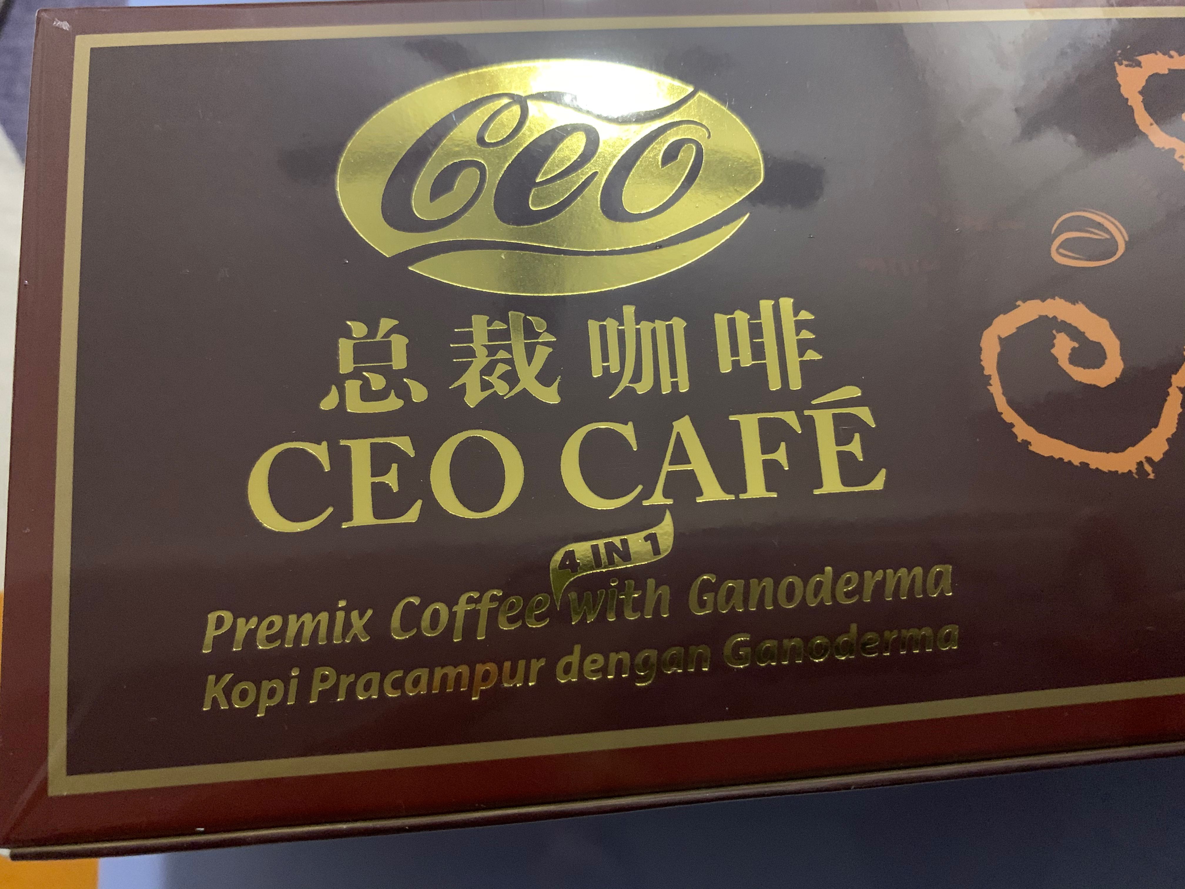 CEO CAFE 4in1 Premix Coffee with Ganoderma, Food & Drinks, Beverages on ...