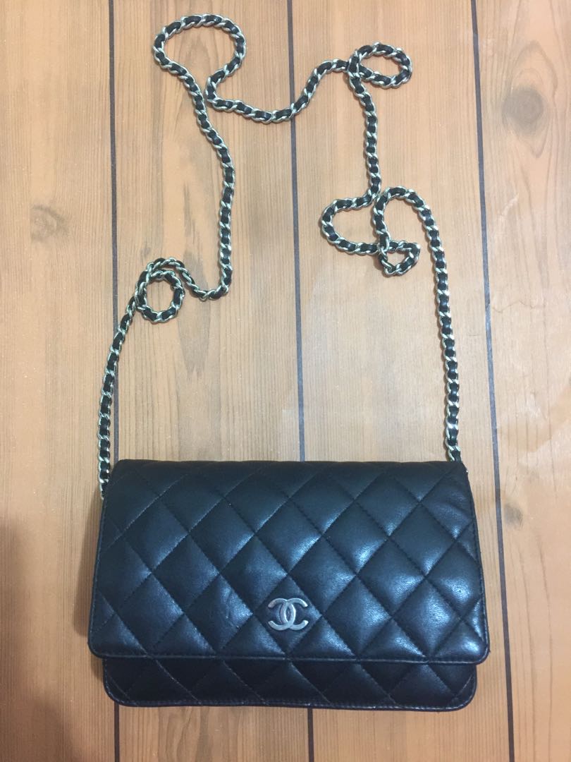 Chanel Sling Bag authentic lamb, Luxury, Bags & Wallets on Carousell