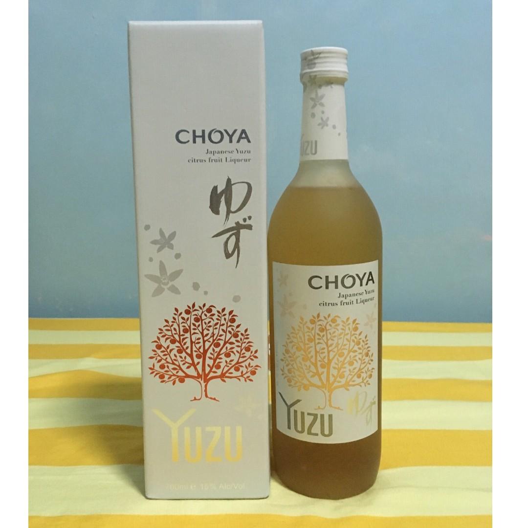 Collection Choya Yuzu Liqueur, Food & Drinks, Alcoholic Beverages on ...