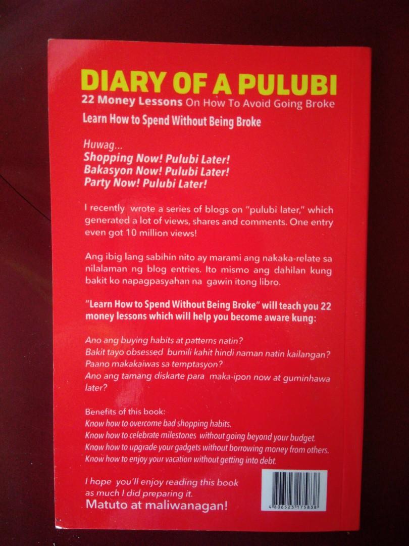 Diary of a Pulubi by Chinkee Tan, Hobbies & Toys, Books & Magazines ...