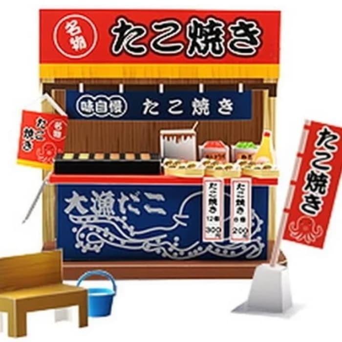 DIY MINIATUR PAPERCRAFT KEDAI TAKOYAKI JEPANG, Toys & Collectibles ...