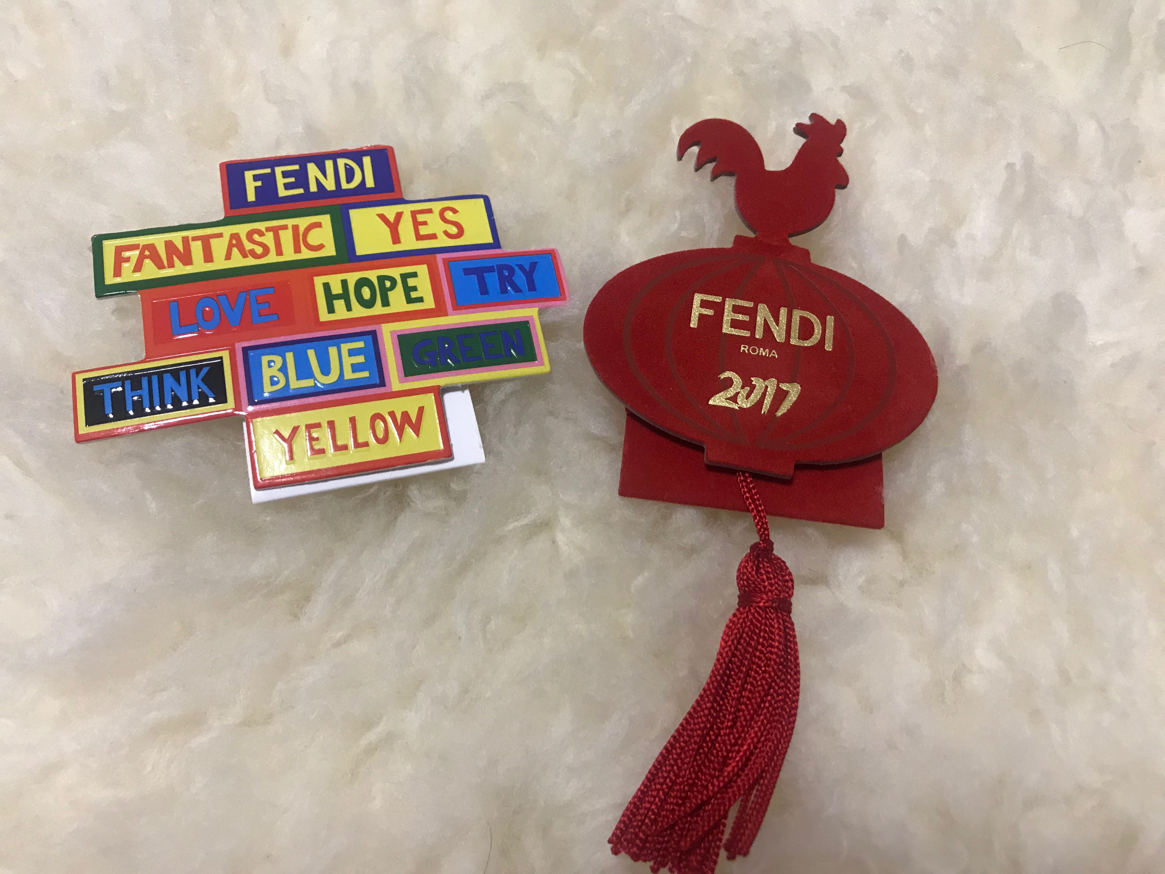 Fendi Magnet gift tags, Tickets & Vouchers, Vouchers on Carousell