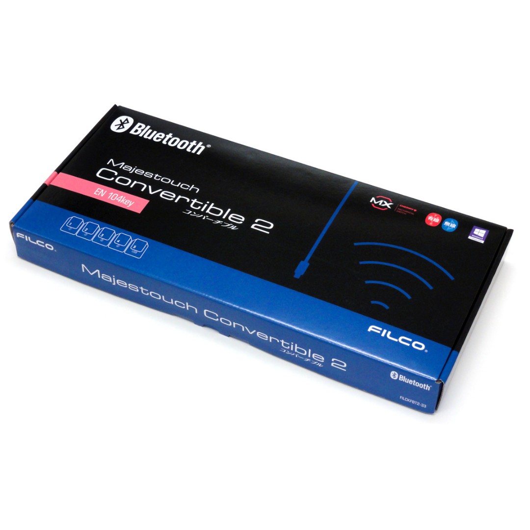 Filco Majestouch Convertible 2 Bluetooth/Wired Mechanical Keyboard ...