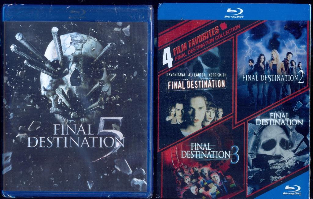 Final Destination 4-Movie Collection + 5 [ Blu-Ray ], Hobbies & Toys ...