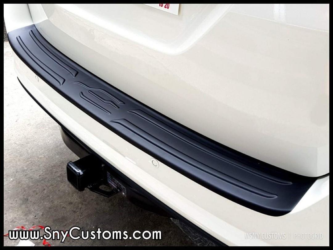 Fortuner Rear Bumper sill plate protector plastic TRD v3 Thailand, Car ...