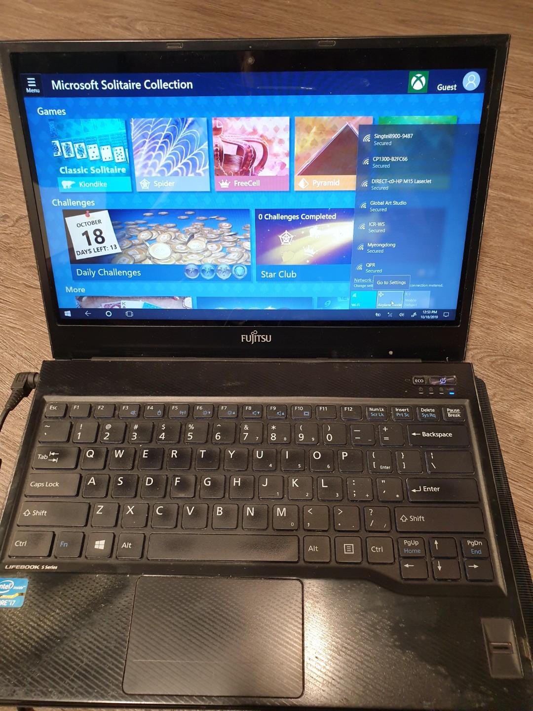 Fujitsu lifebook s series, Computers & Tech, Laptops & Notebooks on ...